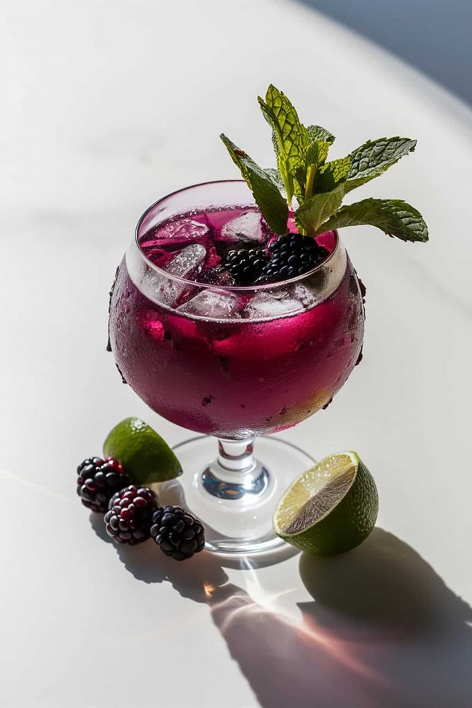 Blackberry Vodka Smash - HowdyKitchen