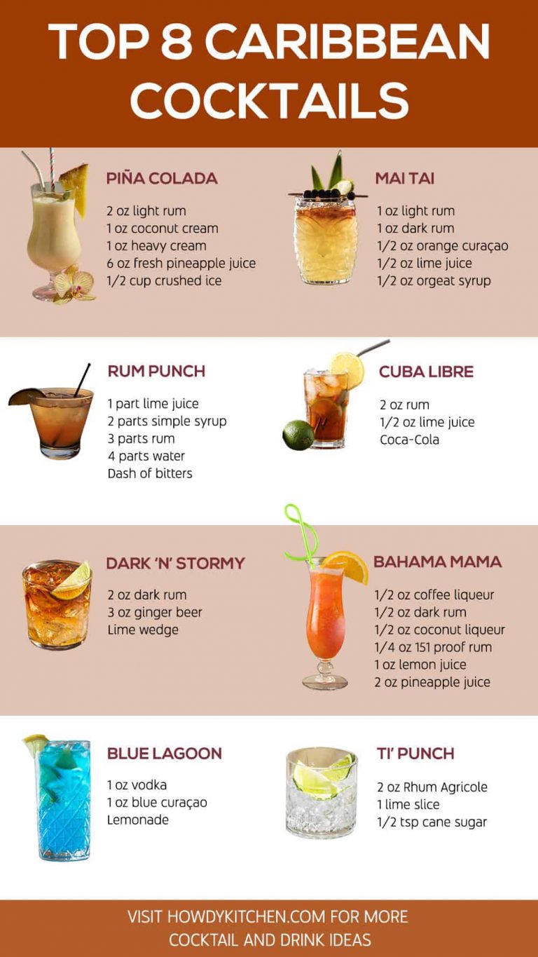 14 Must-try Caribbean Cocktails - HowdyKitchen