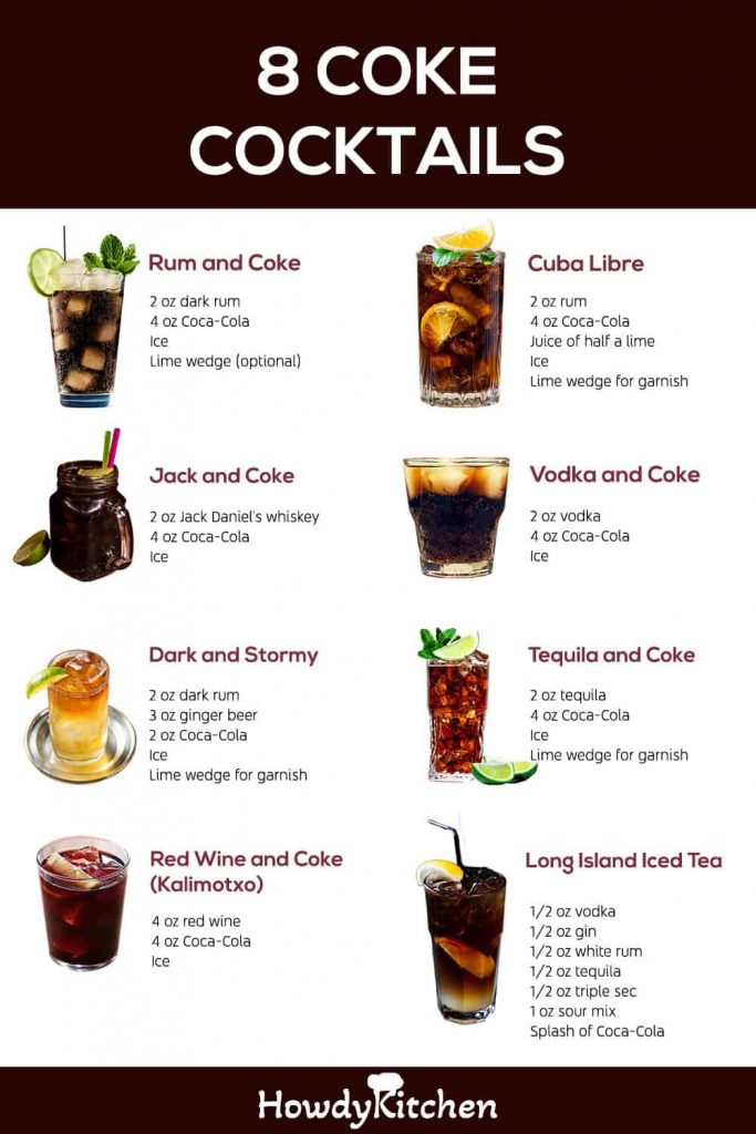 12 Coke Cocktails to Elevate Your Drink Game - HowdyKitchen