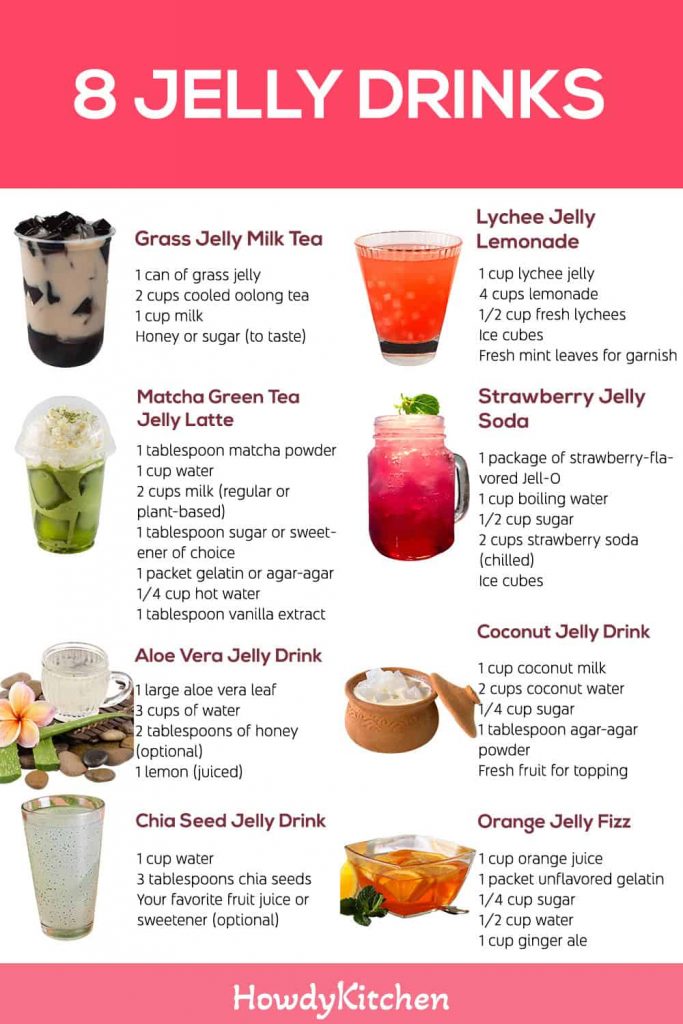 15 Delicious Jelly Drinks You Can Make At Home - HowdyKitchen
