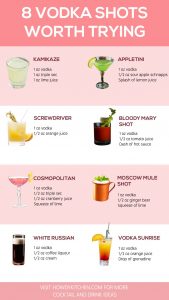 14 Vodka Shots Worth Trying - HowdyKitchen