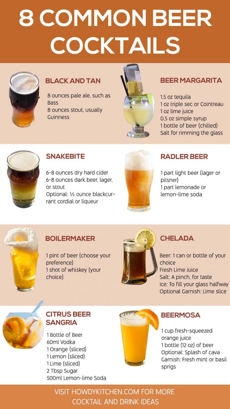 12 Common Beer Cocktails - HowdyKitchen
