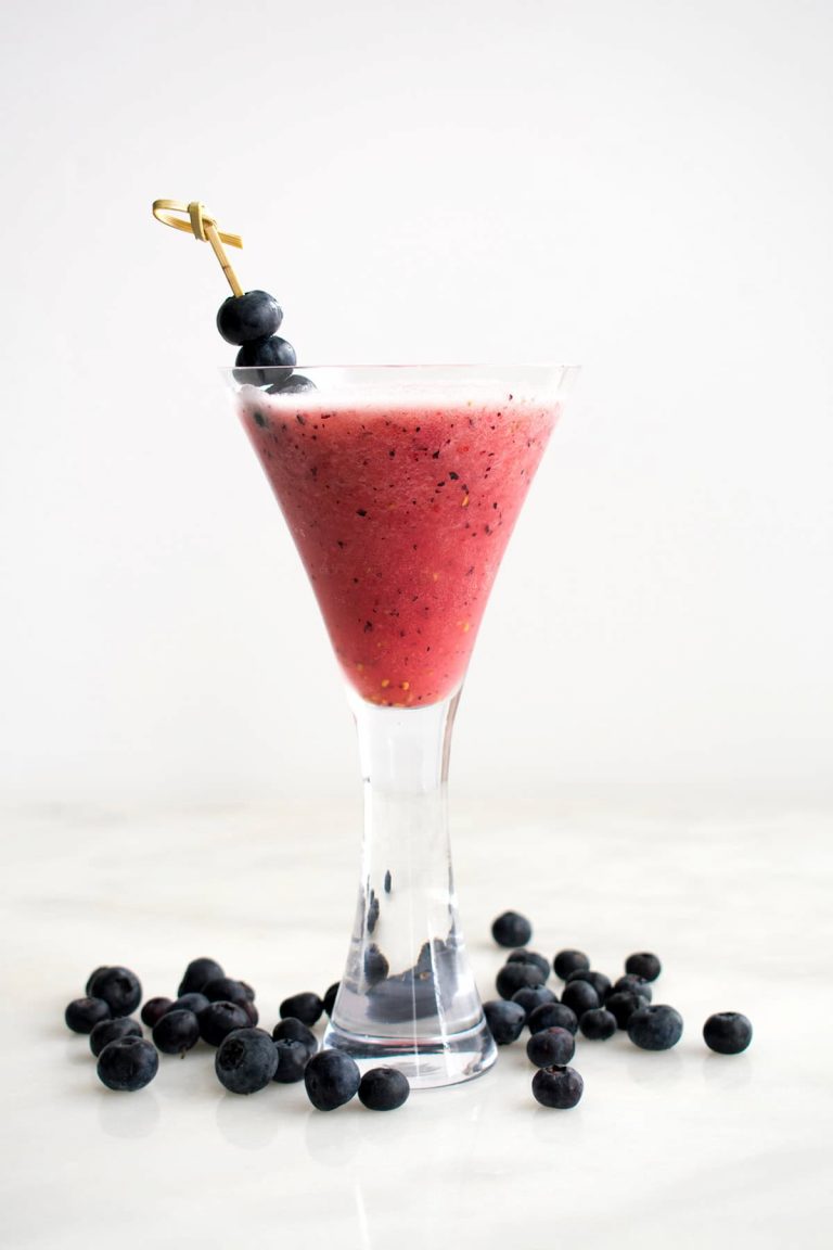 Blueberry Bellini - HowdyKitchen