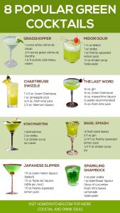 14 Popular Green Cocktails - HowdyKitchen