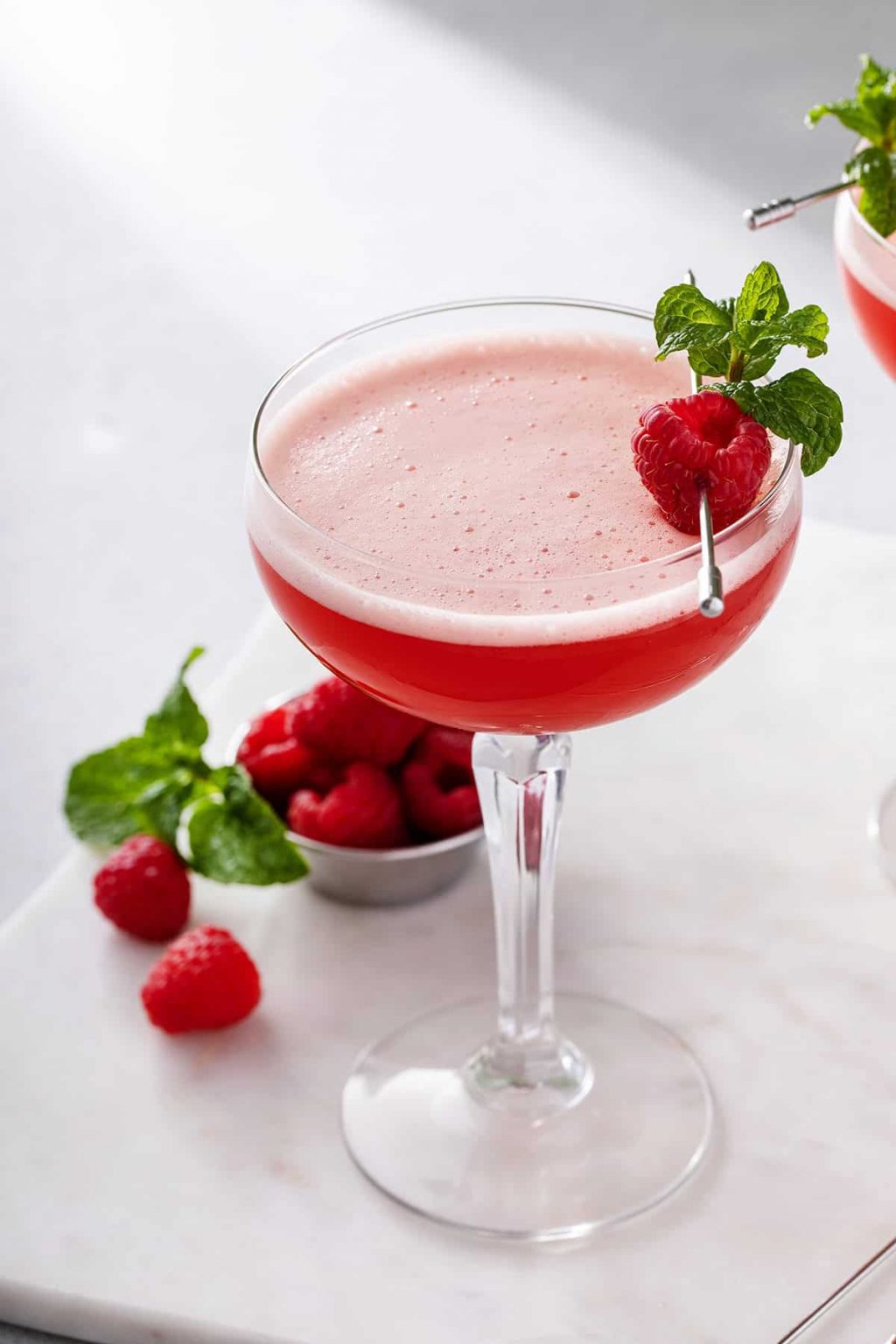 Raspberry Vodka Martini - HowdyKitchen