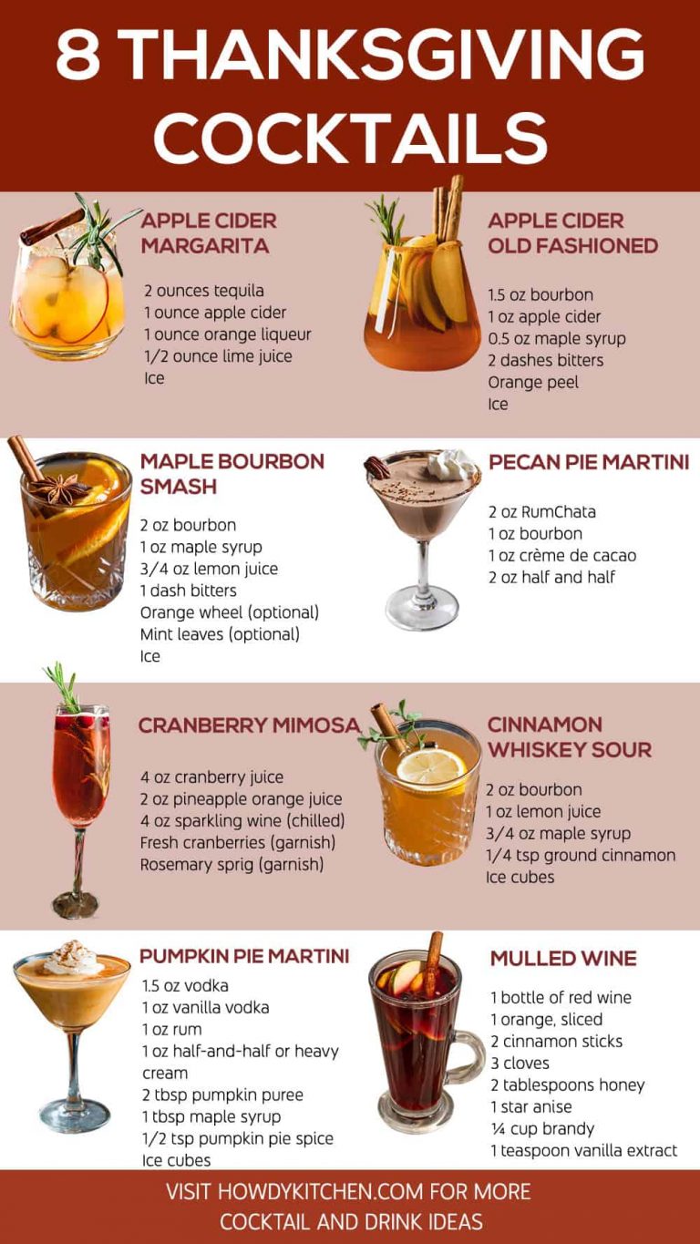 14 Amazing Festive Thanksgiving Cocktails - HowdyKitchen