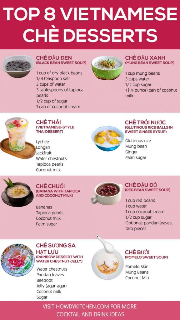 15 Delicious Vietnamese Chè Desserts - HowdyKitchen