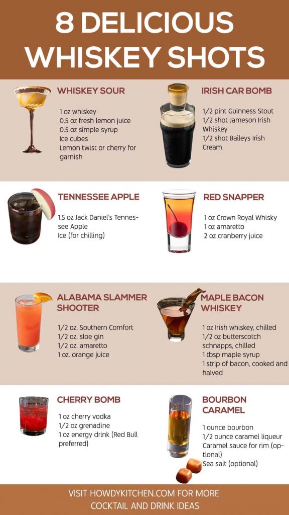 14 Delicious Whiskey Shots to Try - HowdyKitchen