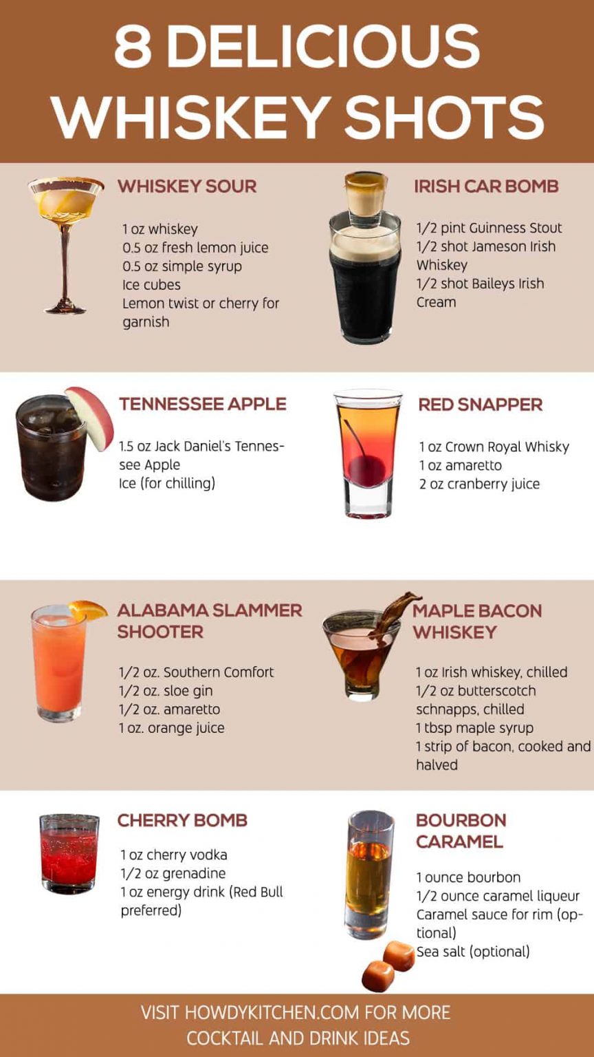 14 Delicious Whiskey Shots to Try - HowdyKitchen
