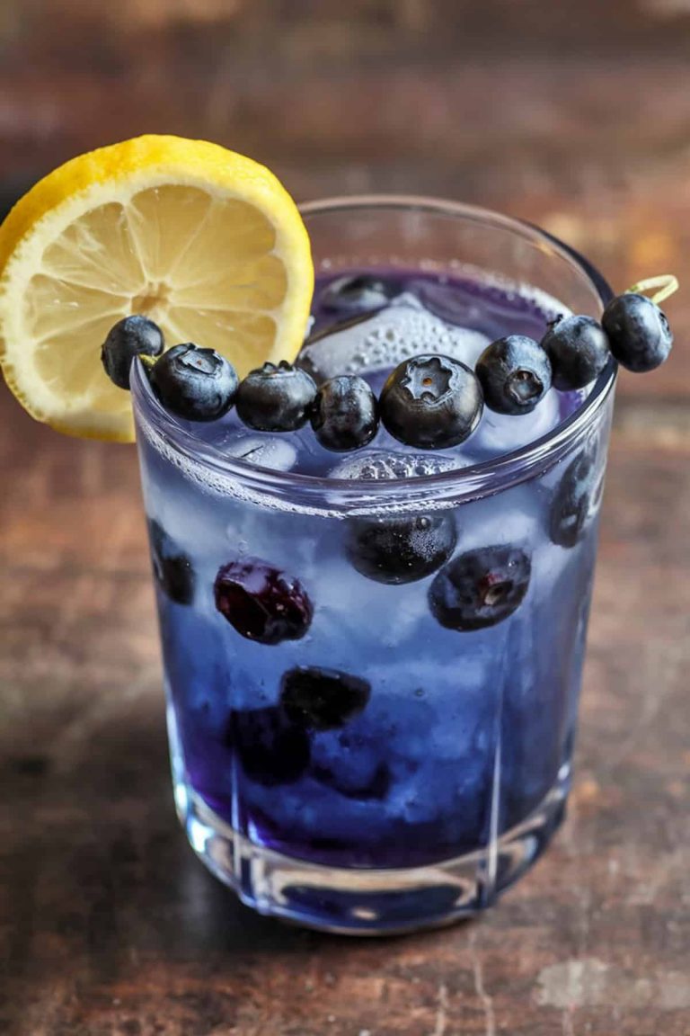 Blueberry Vodka Smash - HowdyKitchen