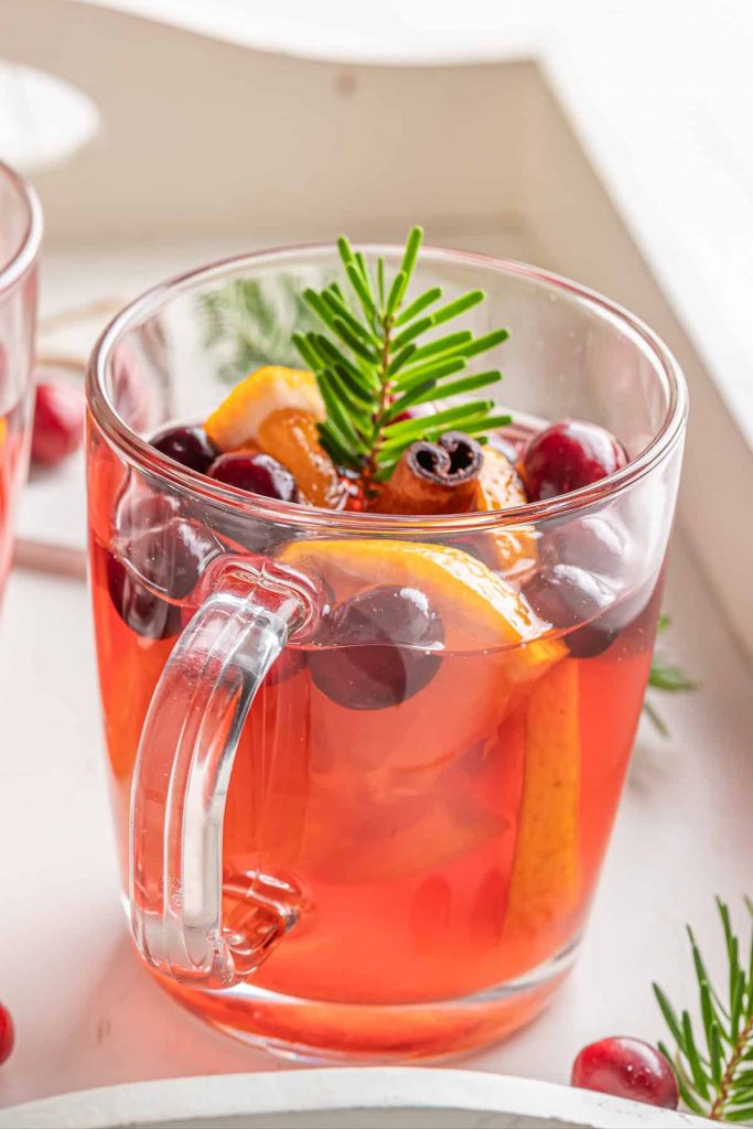 Cranberry Spiced Rum Punch - HowdyKitchen