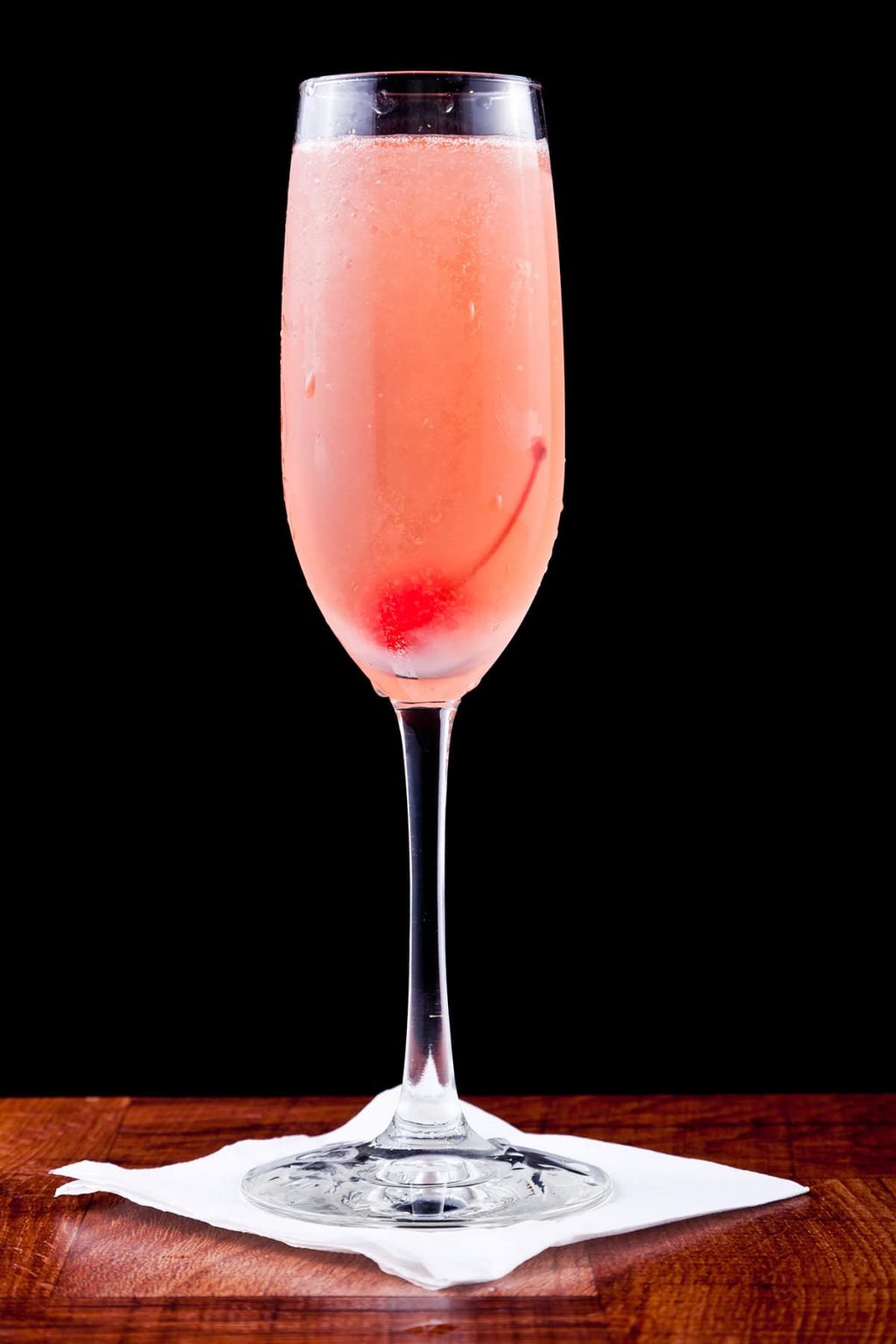 Pink Champagne Cocktail - HowdyKitchen