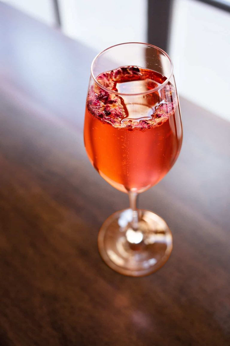Rose Petal Sangria - HowdyKitchen