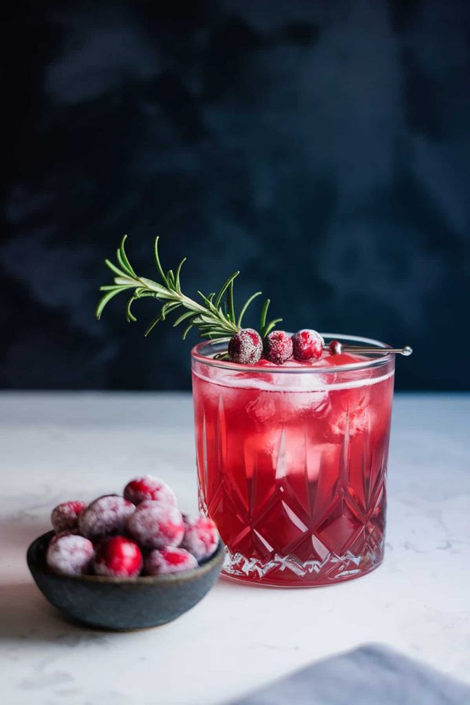 Cranberry Gin Fizz - HowdyKitchen