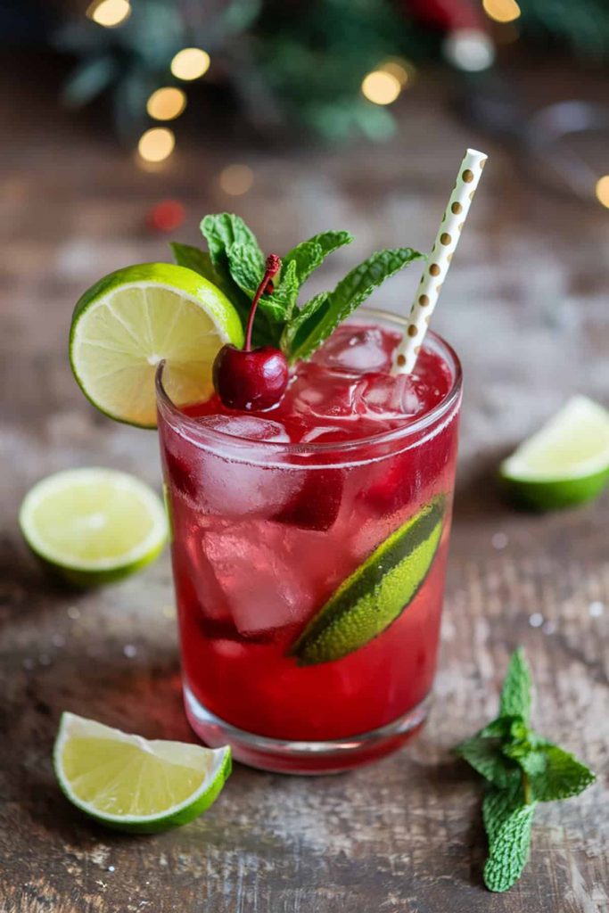 Cranberry Mojito - HowdyKitchen