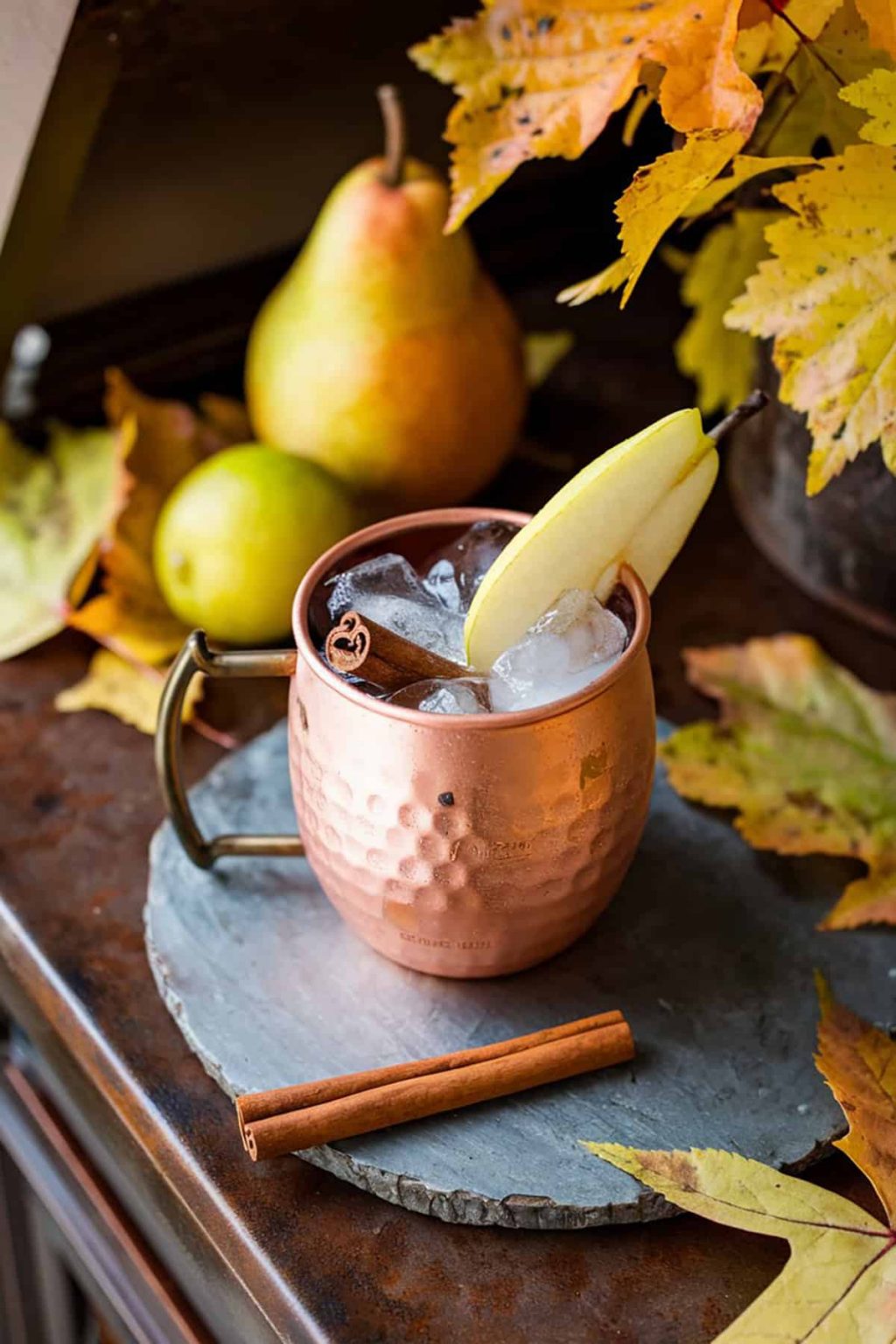 Spiced Pear Mule - HowdyKitchen