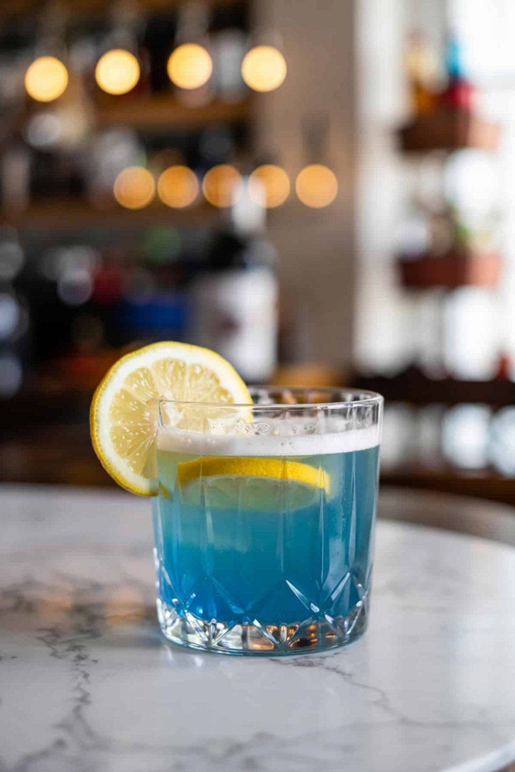Blue Vodka Sour - HowdyKitchen
