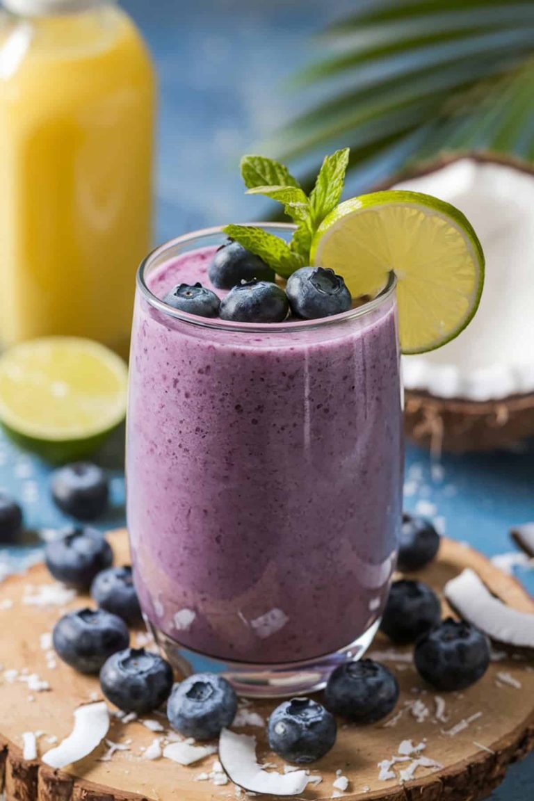 Blueberry Colada - HowdyKitchen